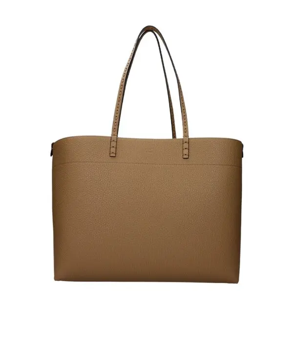 Fendi Roll Medium Tote Bag - Brown