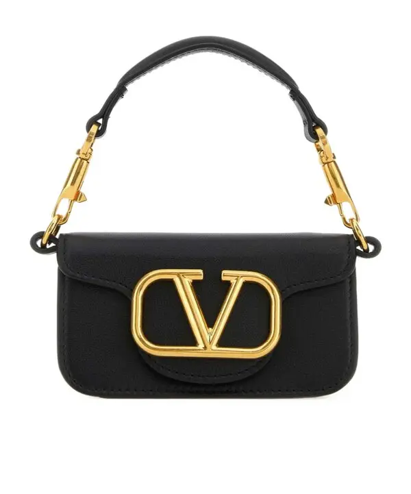 Valentino Garavani Locò Vlogo Plaque Shoulder Bag