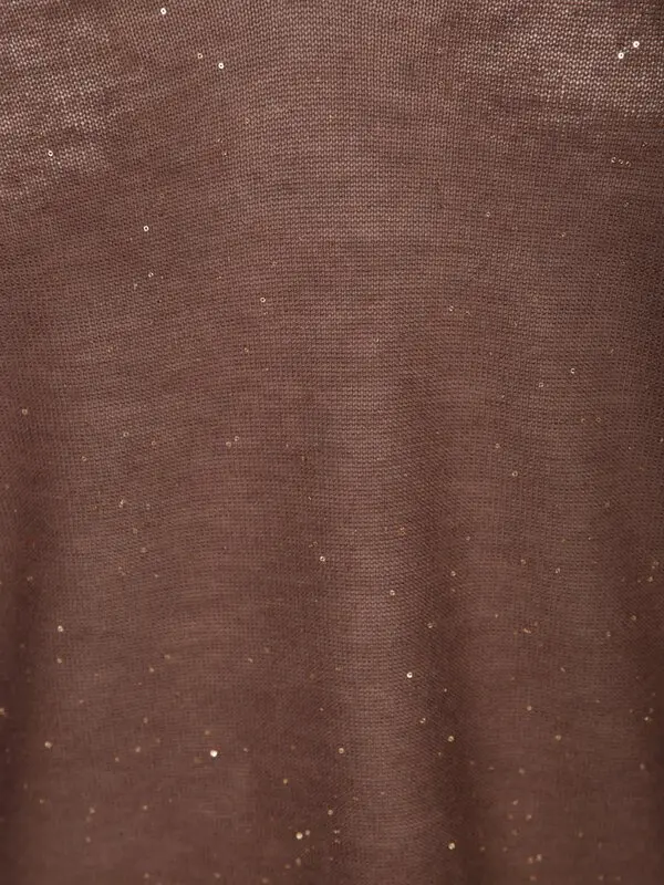 Fabiana Filippi Sequin Embellished V-neck Jumper