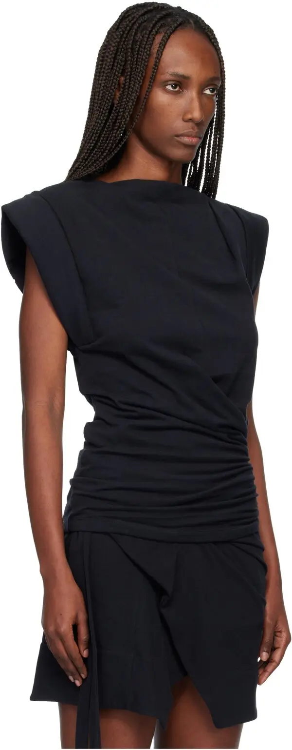 Isabel Marant Étoile Maisan Cap-sleeved Top - Black
