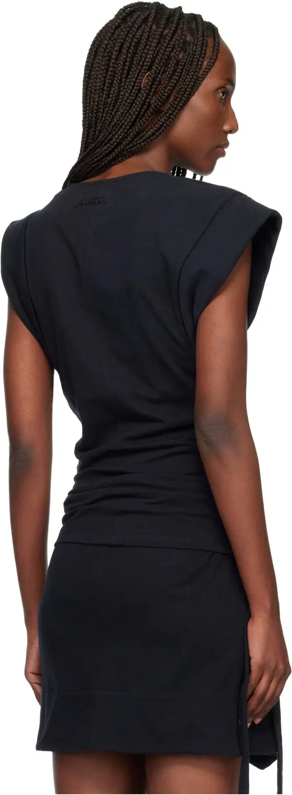 Isabel Marant Étoile Maisan Cap-sleeved Top - Black