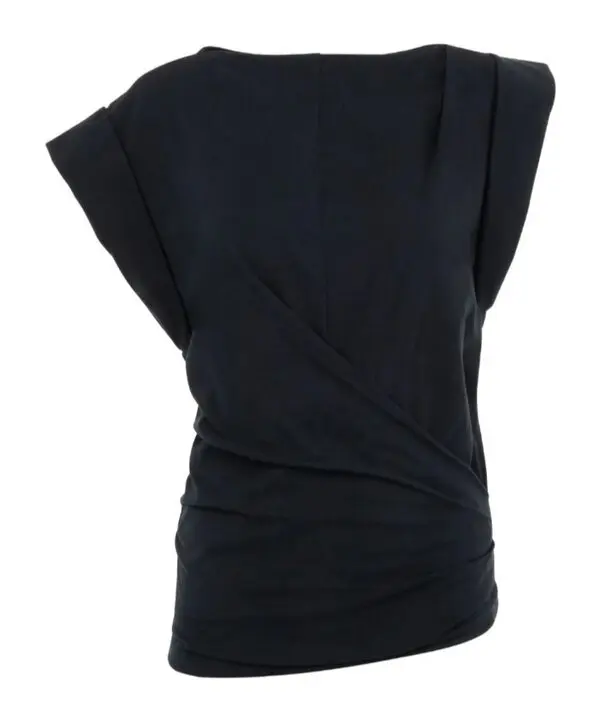 Isabel Marant Étoile Maisan Cap-sleeved Top - Black