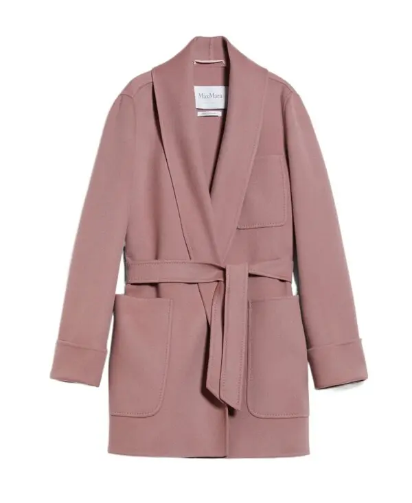 Max Mara Belted Long-sleeved Jacket - No