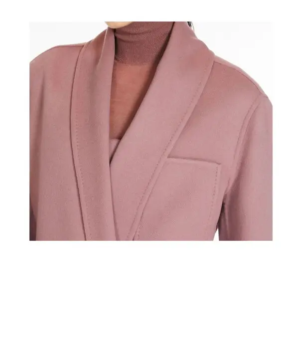 Max Mara Belted Long-sleeved Jacket - No