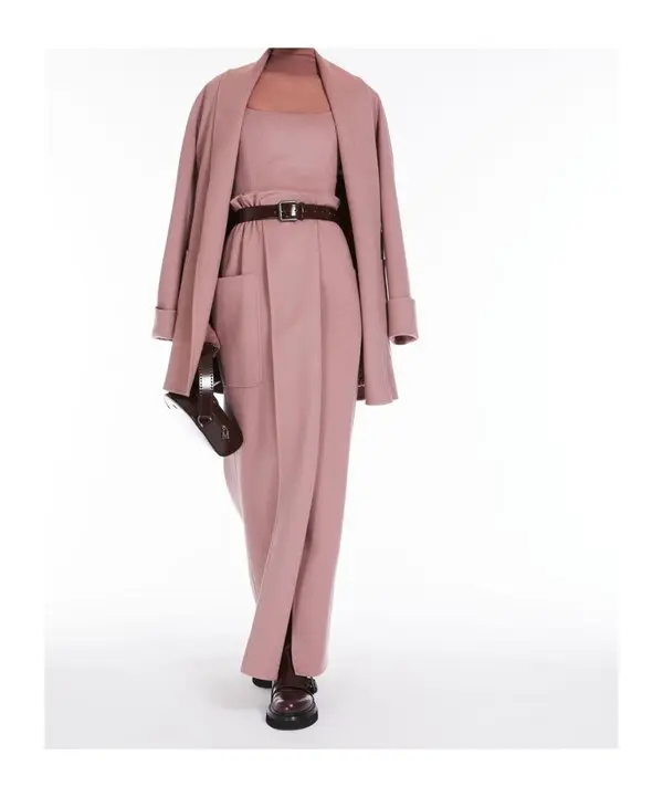 Max Mara Belted Long-sleeved Jacket - No
