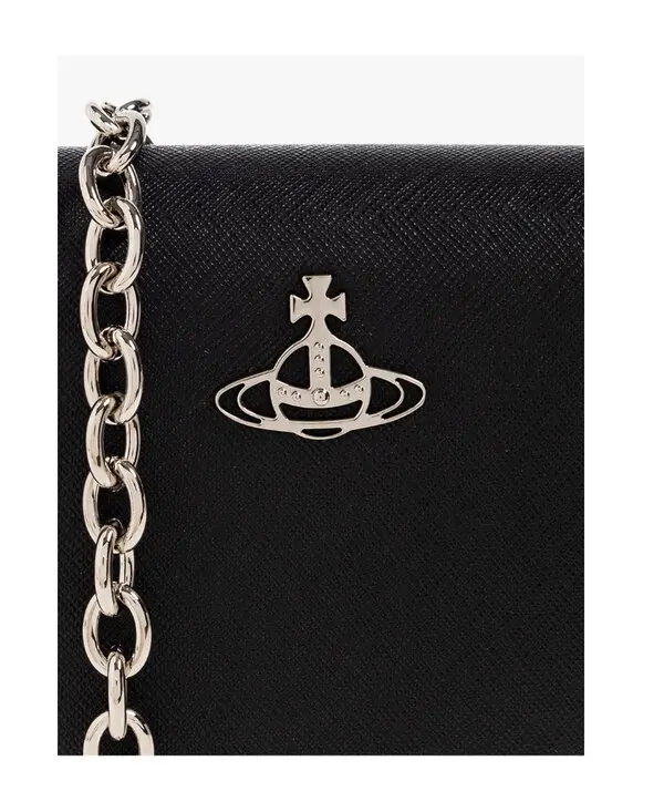 VIVIENNE WESTWOOD Half Moon Crossbody Saddle Bag