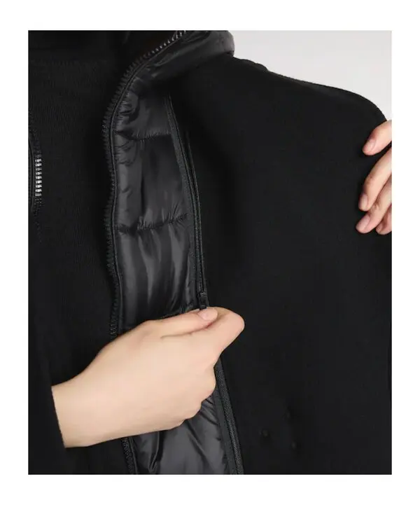 FAY Double Front Hooded Coat