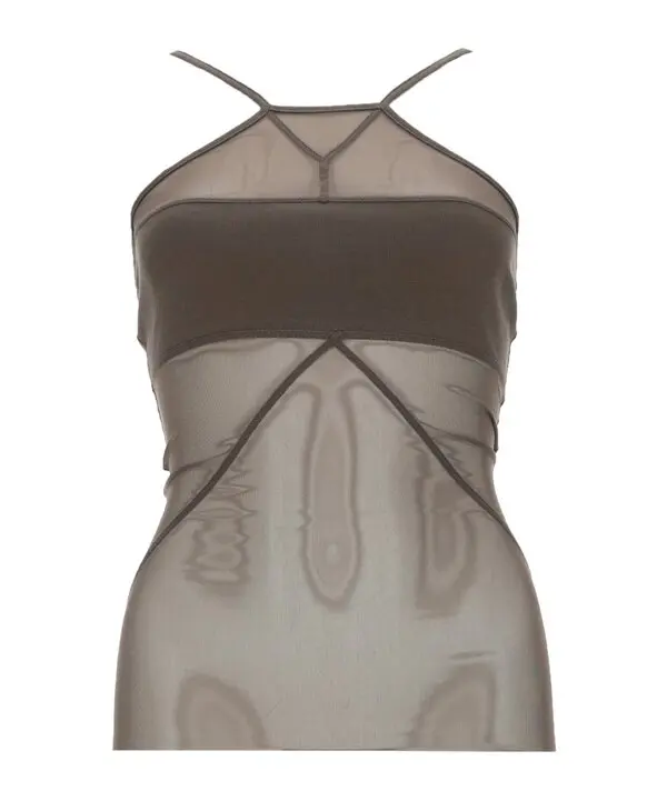 Rick Owens Off-shoulder Tank Top