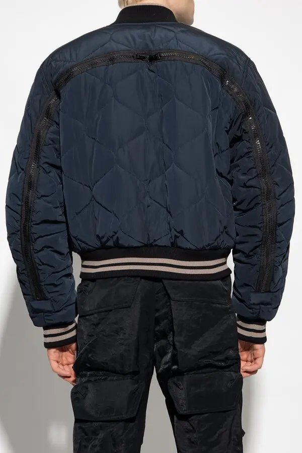 Dries Van Noten Quilted Bomber Jacket