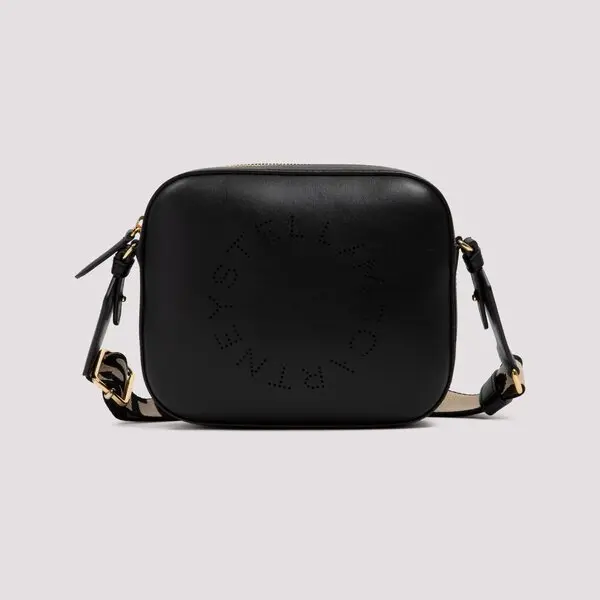 Stella McCartney Logo Mini Crossbody Bag - Black