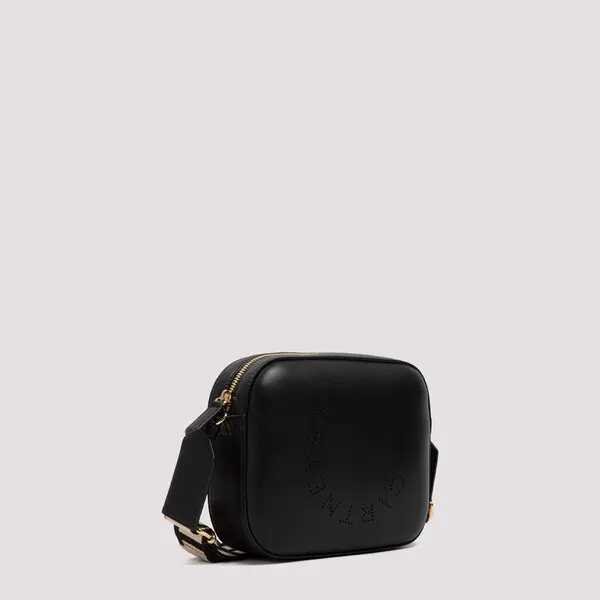 Stella McCartney Logo Mini Crossbody Bag - Black