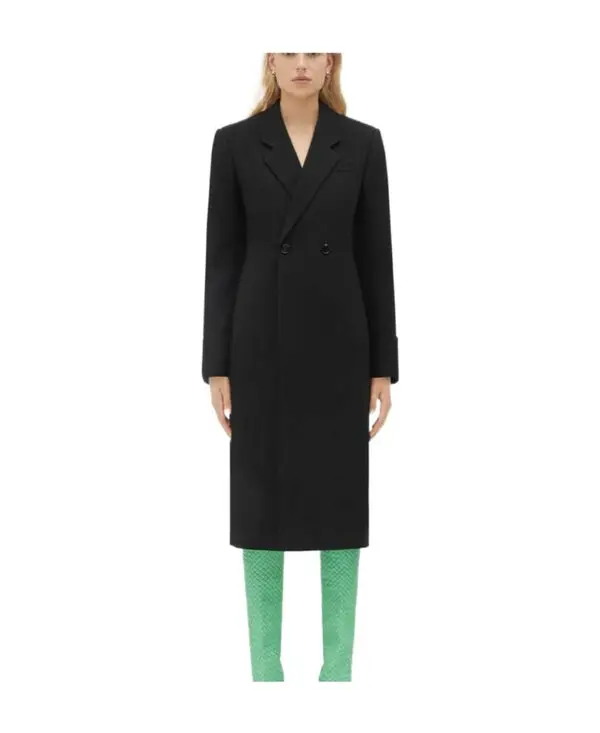 Bottega Veneta Structured Coat - Black