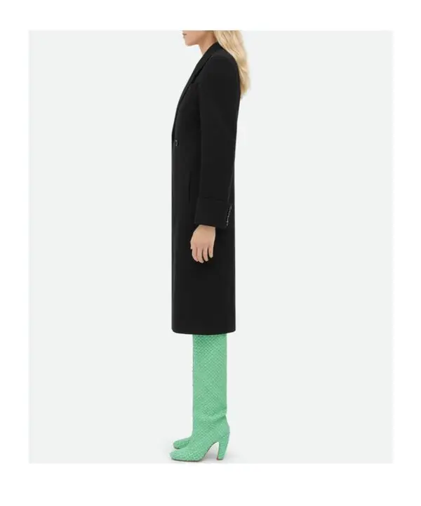 Bottega Veneta Structured Coat - Black