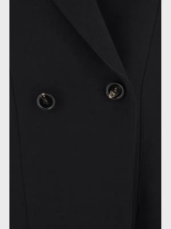 Bottega Veneta Structured Coat - Black