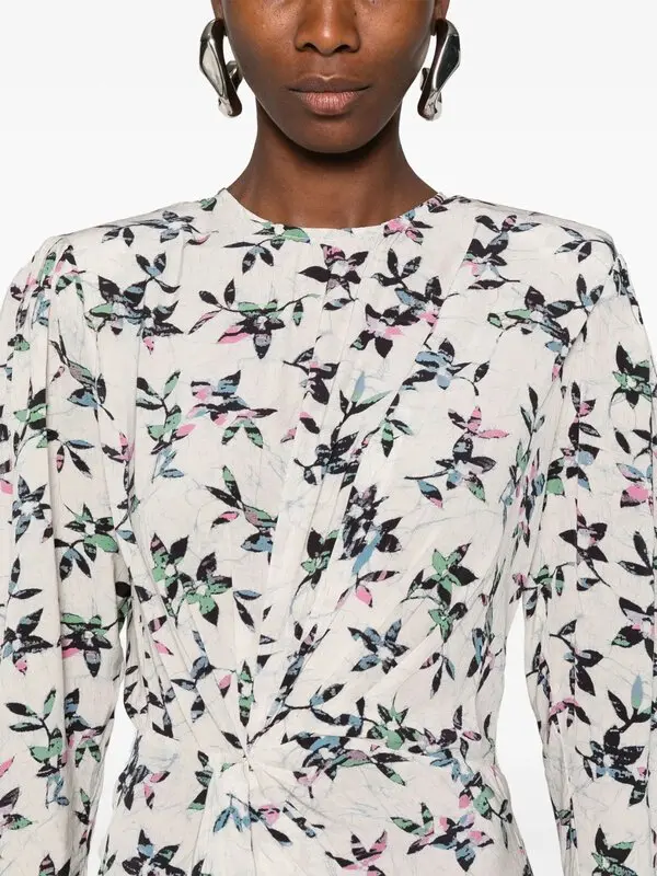Isabel Marant Étoile Dulce" Floral Print Mini Dress