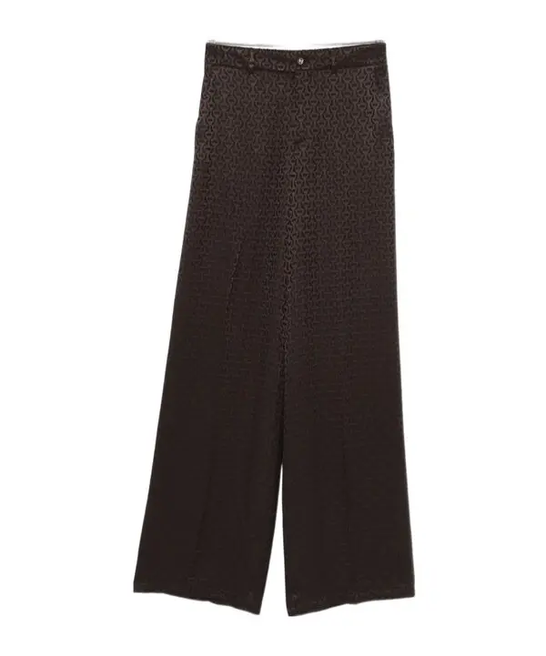 Gucci Jacquard Blend Monogram Trousers