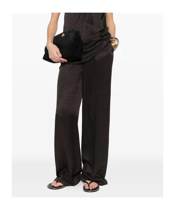 Gucci Jacquard Blend Monogram Trousers