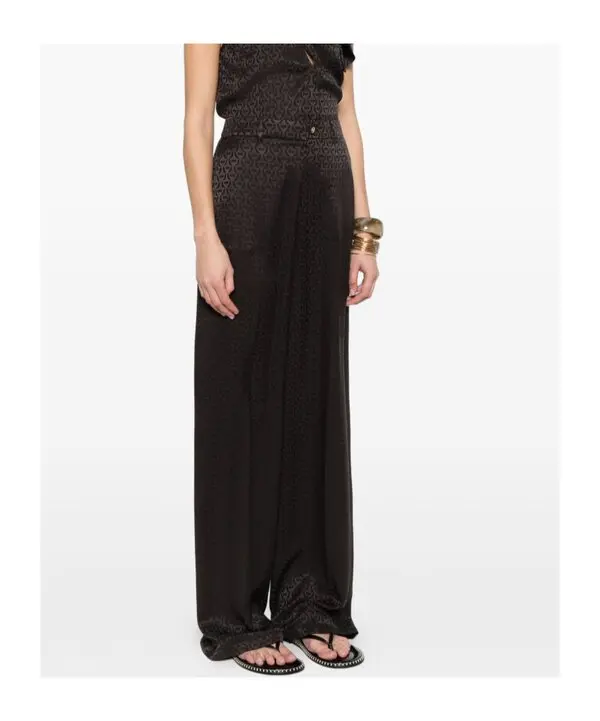Gucci Jacquard Blend Monogram Trousers
