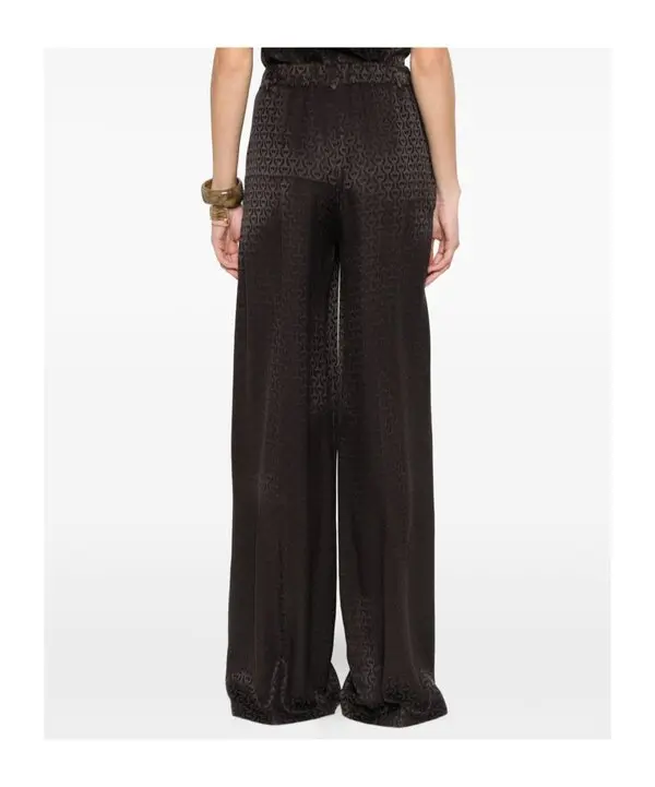 Gucci Jacquard Blend Monogram Trousers