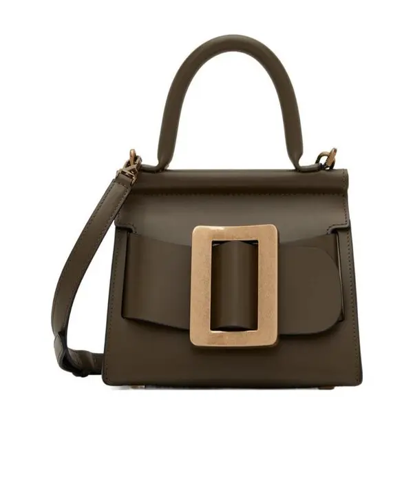 Boyy Logo Buckled Shoulder Bag - Green
