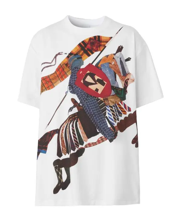 Burberry Graphic Print Crewneck T-shirt - Multicolor