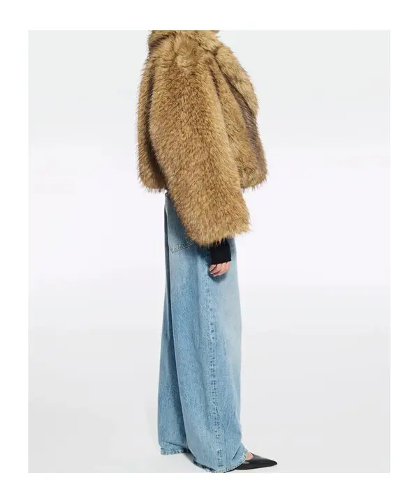 STAND STUDIO Faux Fur Jacket