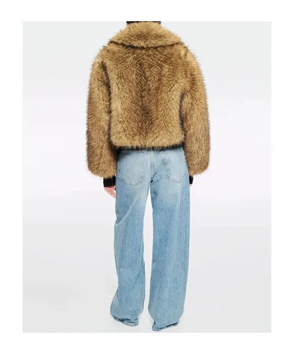 STAND STUDIO Faux Fur Jacket