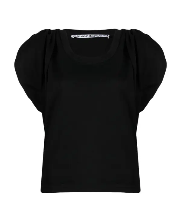 Alexander Wang Gathered Sleeve Detail T-shirt