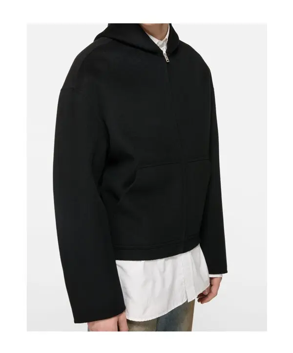 Acne Studios Zip-up Hooded Sweater