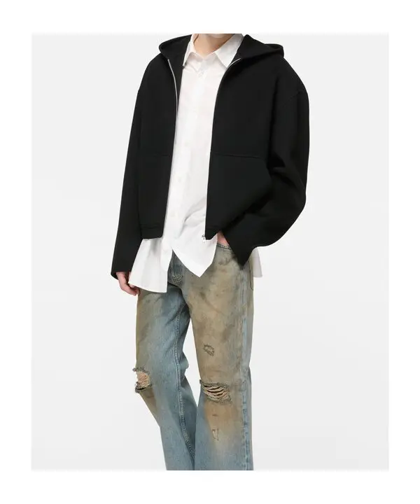 Acne Studios Zip-up Hooded Sweater