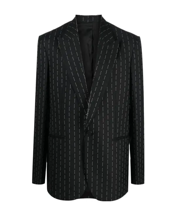 1017 Alyx 9sm Embroidered Wool-cashmere Blazer