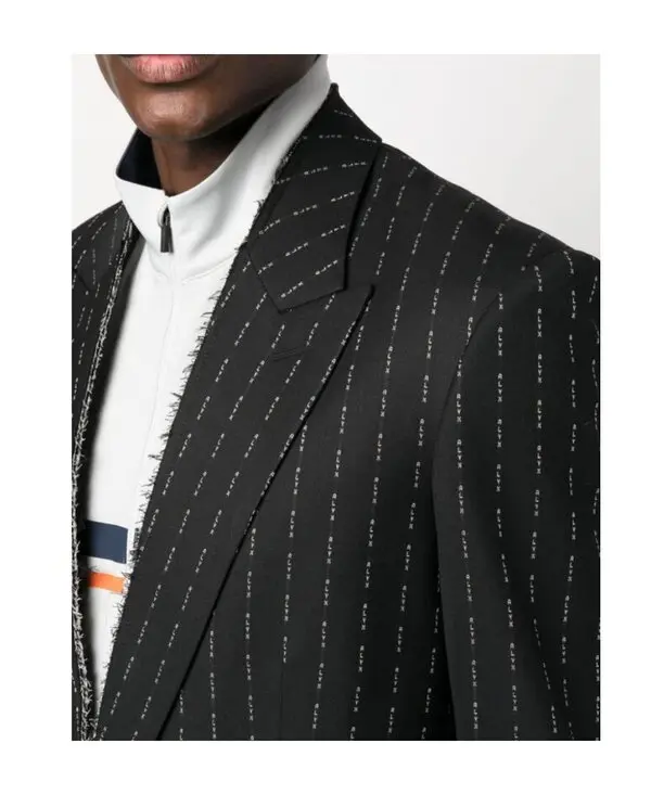 1017 Alyx 9sm Embroidered Wool-cashmere Blazer