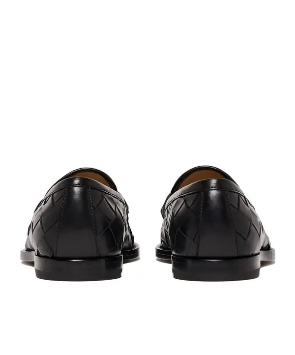 SCAROSSO Round-toe Loafers