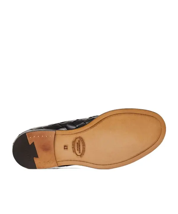 SCAROSSO Round-toe Loafers