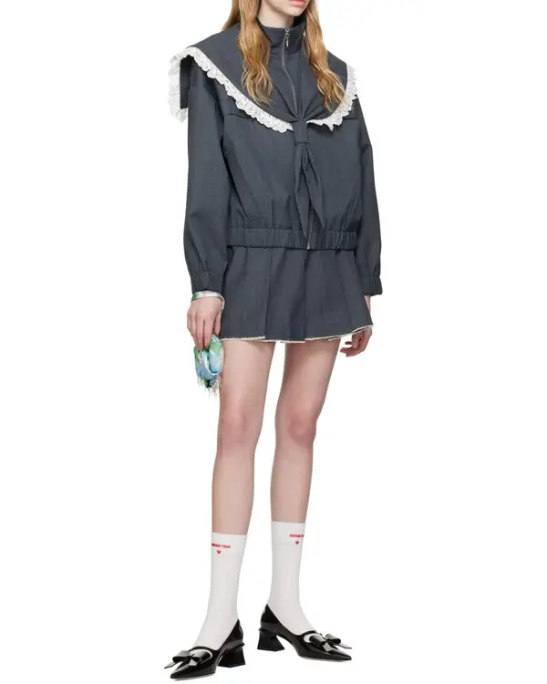 SHUSHU/TONG Pleated Mini Skirt