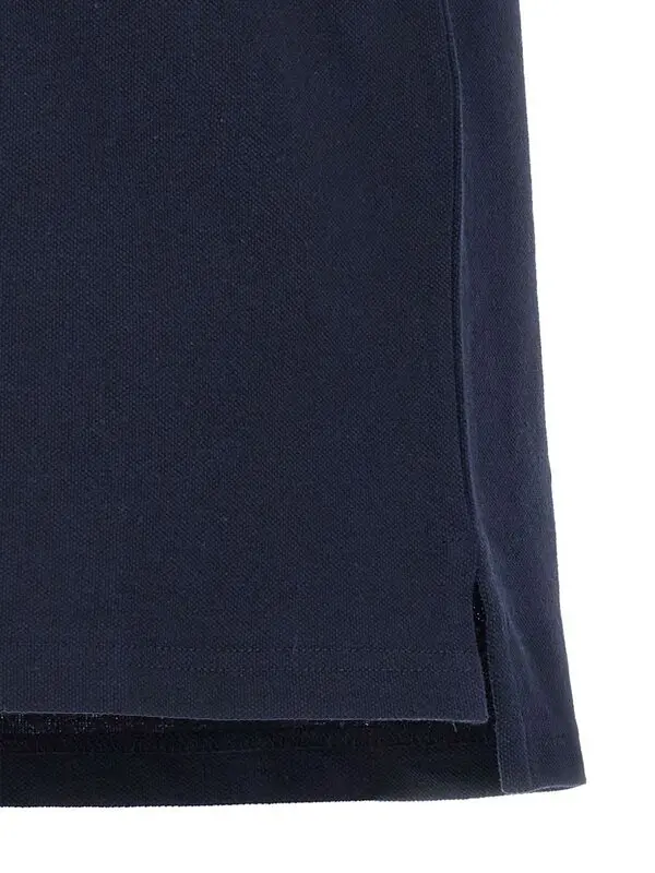 Saint Laurent Cassandre Short-sleeved Polo Shirt - Navy