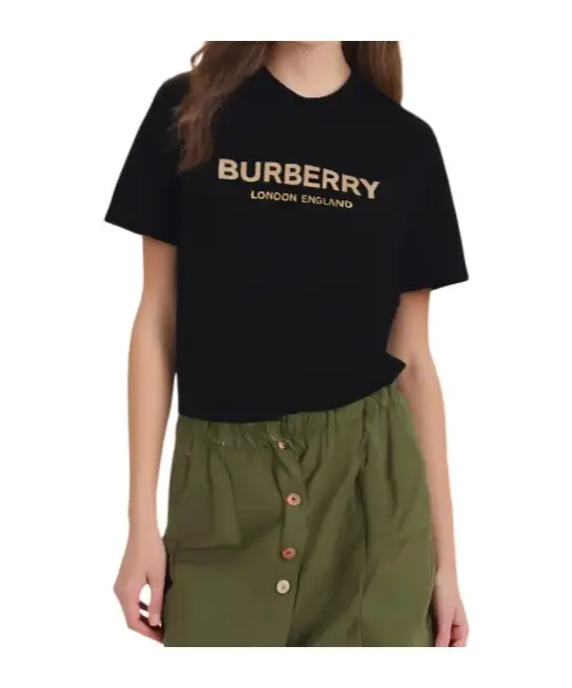 Burberry Logo Cotton T-shirt