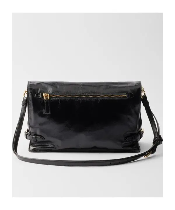 Prada Triangle Logo Shoulder Bag