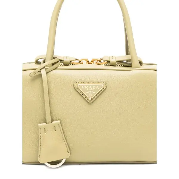 Prada Triangle-logo Zipped Handbag