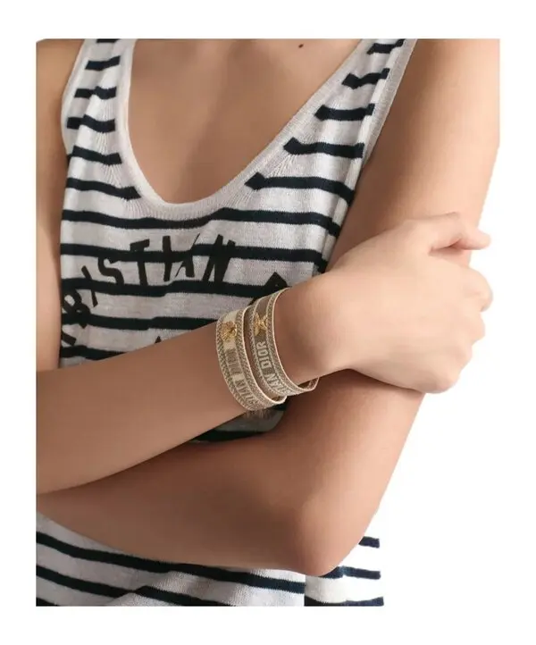 Dior Christian Dioriviera Bracelet Set - Yellow
