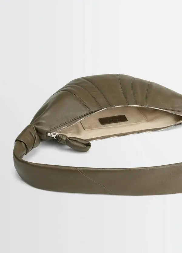LEMAIRE Small Croissant Shoulder Bag - Deep Khaki