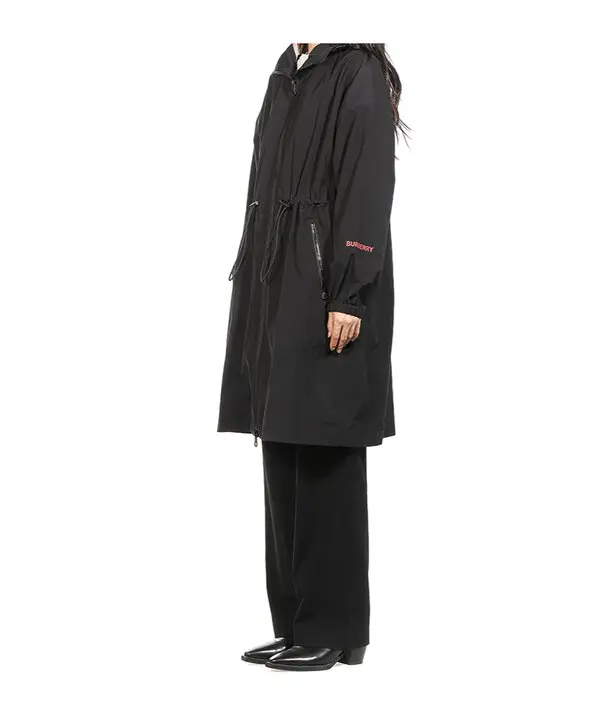 Burberry Lightweight Parka With Drawcord Hood