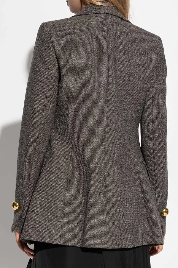 AMI Paris Single-breasted Fitted Jacket
