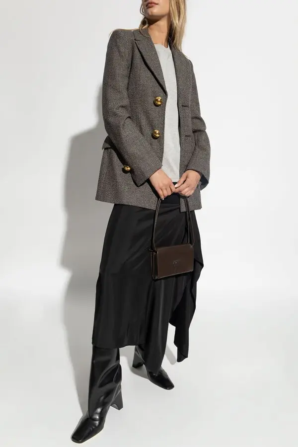 AMI Paris Single-breasted Fitted Jacket
