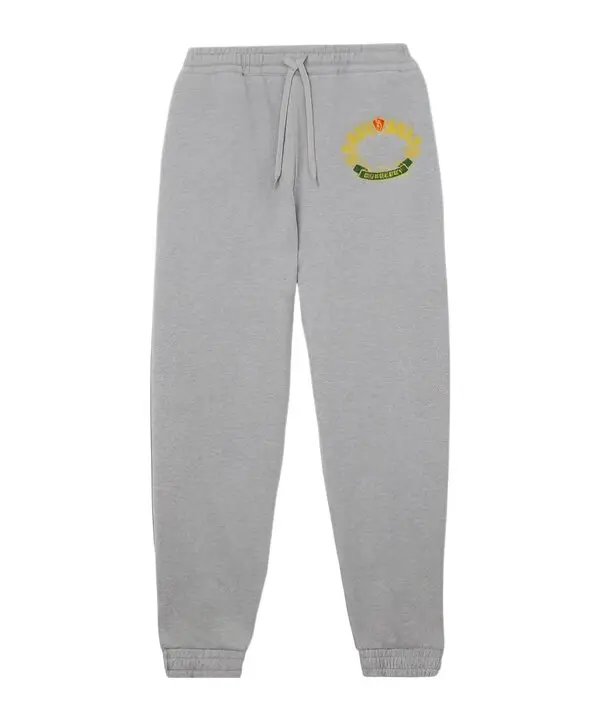 Burberry Oak Leaf Badge Cotton Jogging Pants