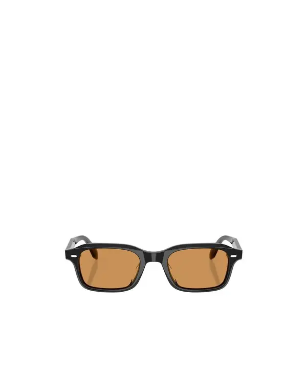 Oliver Spencer Rectangular Frame Sunglasses - Nude