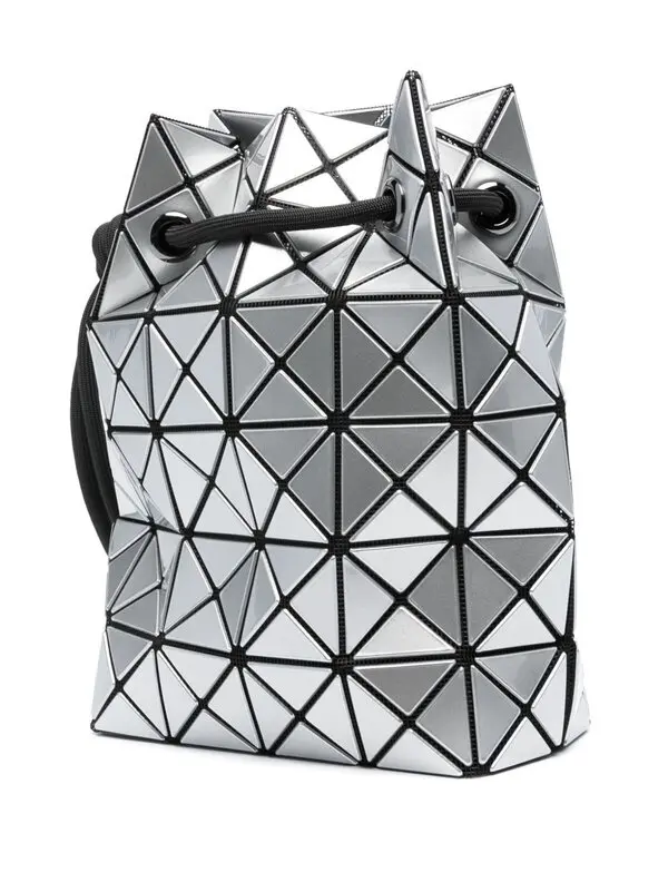 Issey Miyake Drawstring Shoulder Bag - Silver