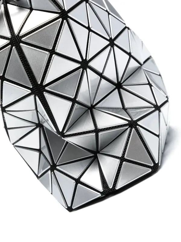Issey Miyake Drawstring Shoulder Bag - Silver