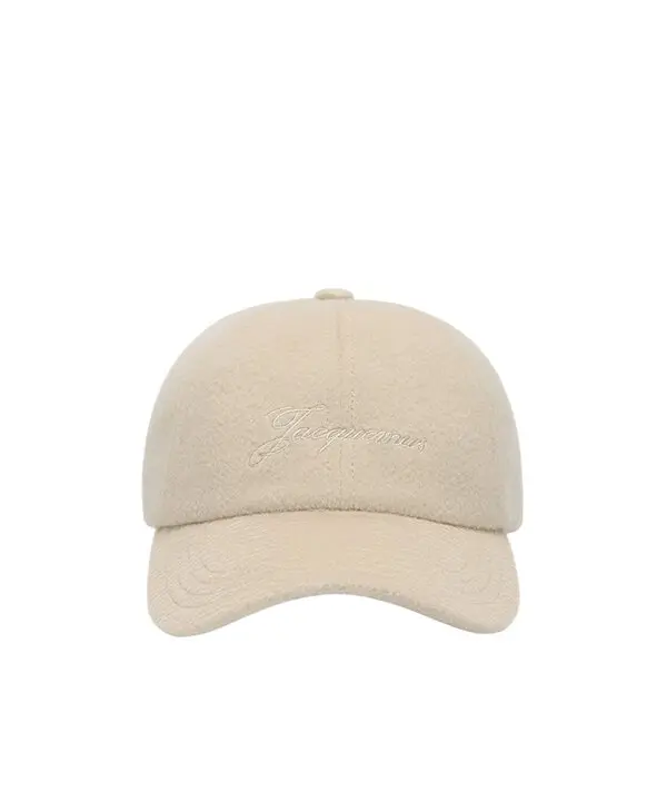 Jacquemus The Cachemiro Baseball Cap - Light Beige