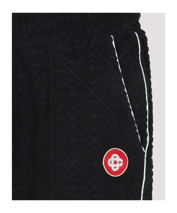 Casablanca Logo Embroidered Flared Pants